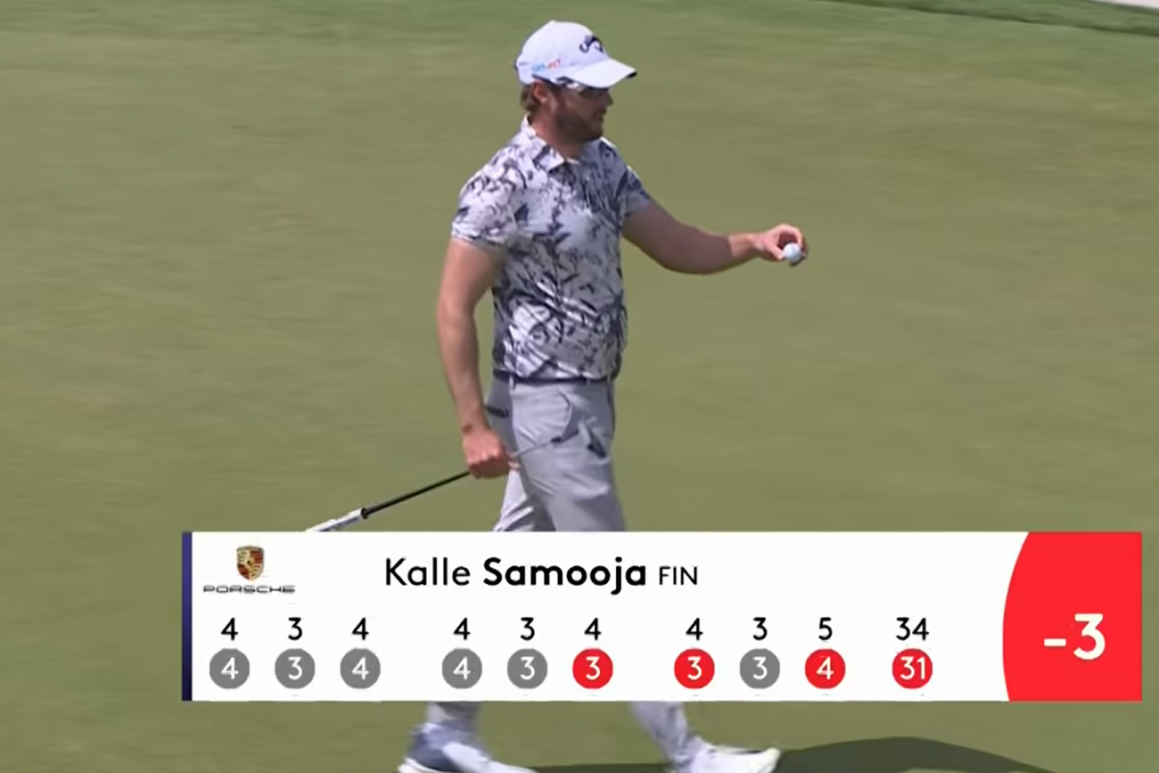 Kalle Samooja Winning Highlights | 2022 Porsche European Open | Golf ...