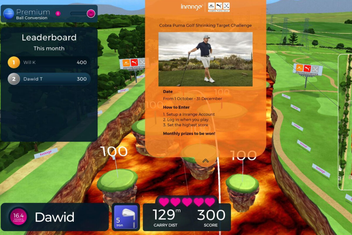 Cobra PUMA Golf enters the virtual driving range | Golf Business Technology