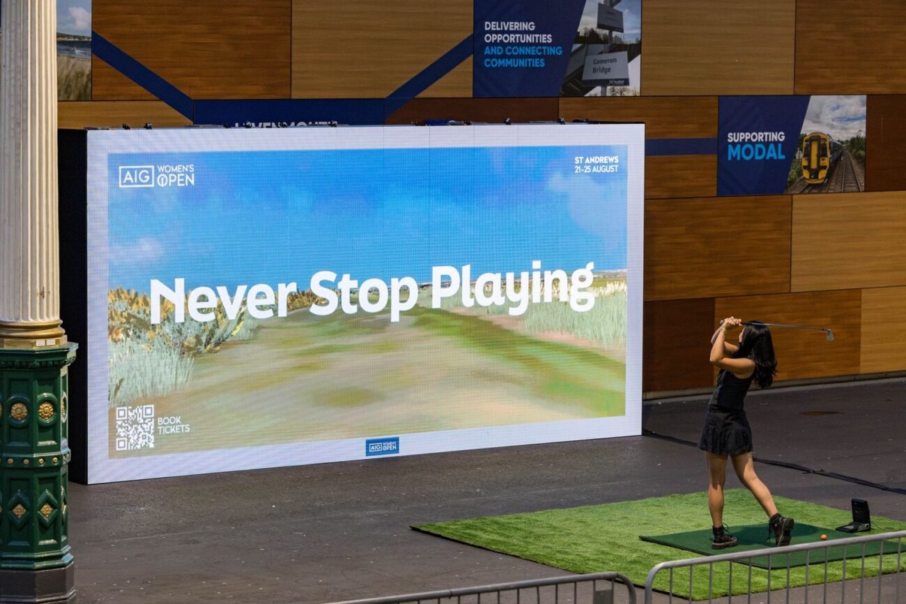 Never stop playing - World's first playable Golf billboard unveiled for ...